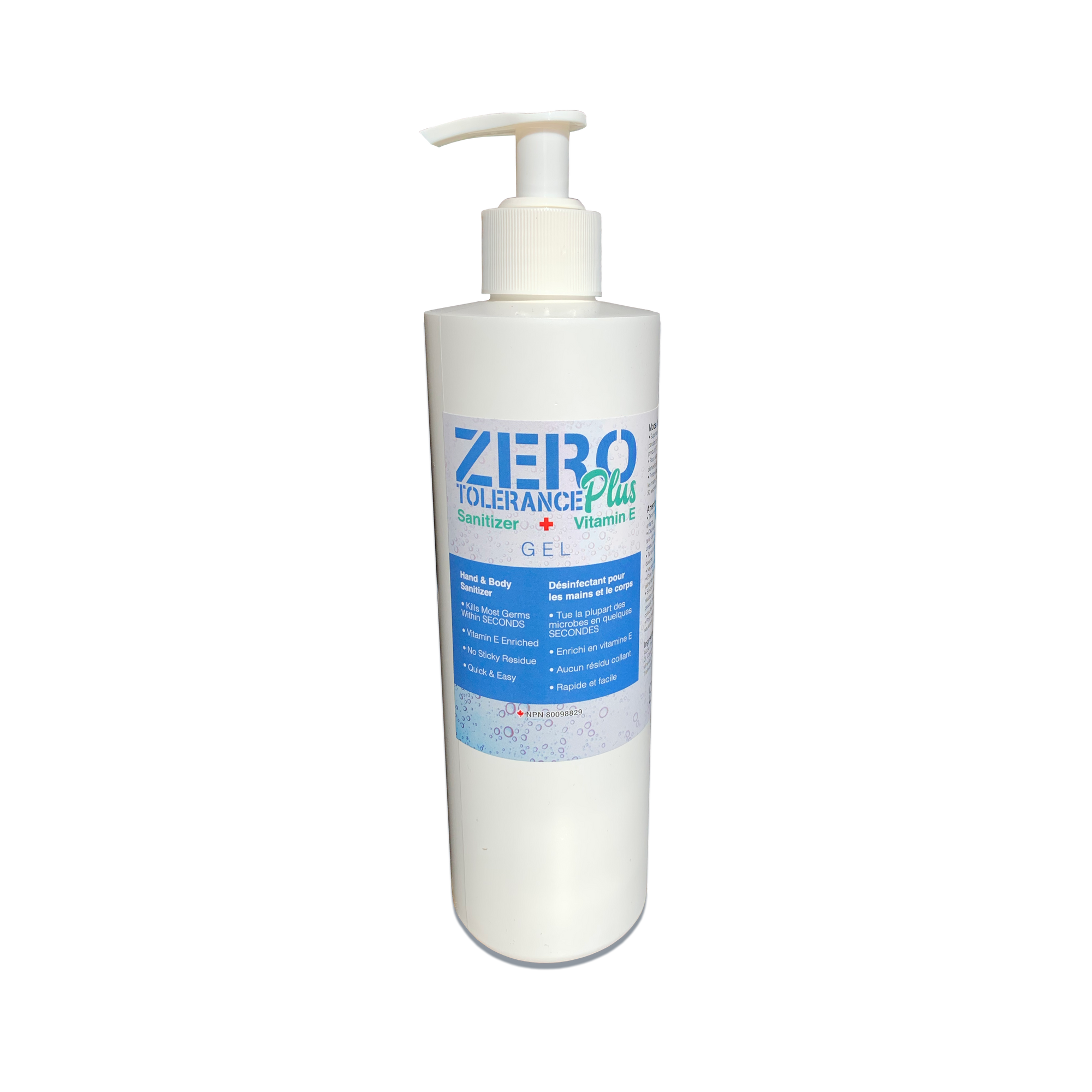 Zero Tolerance Hand Sanitizer Gel 16oz with pump — Perma Brands Canada